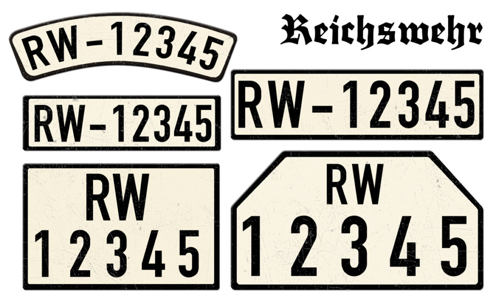 Kfz Kennzeichen Rw
