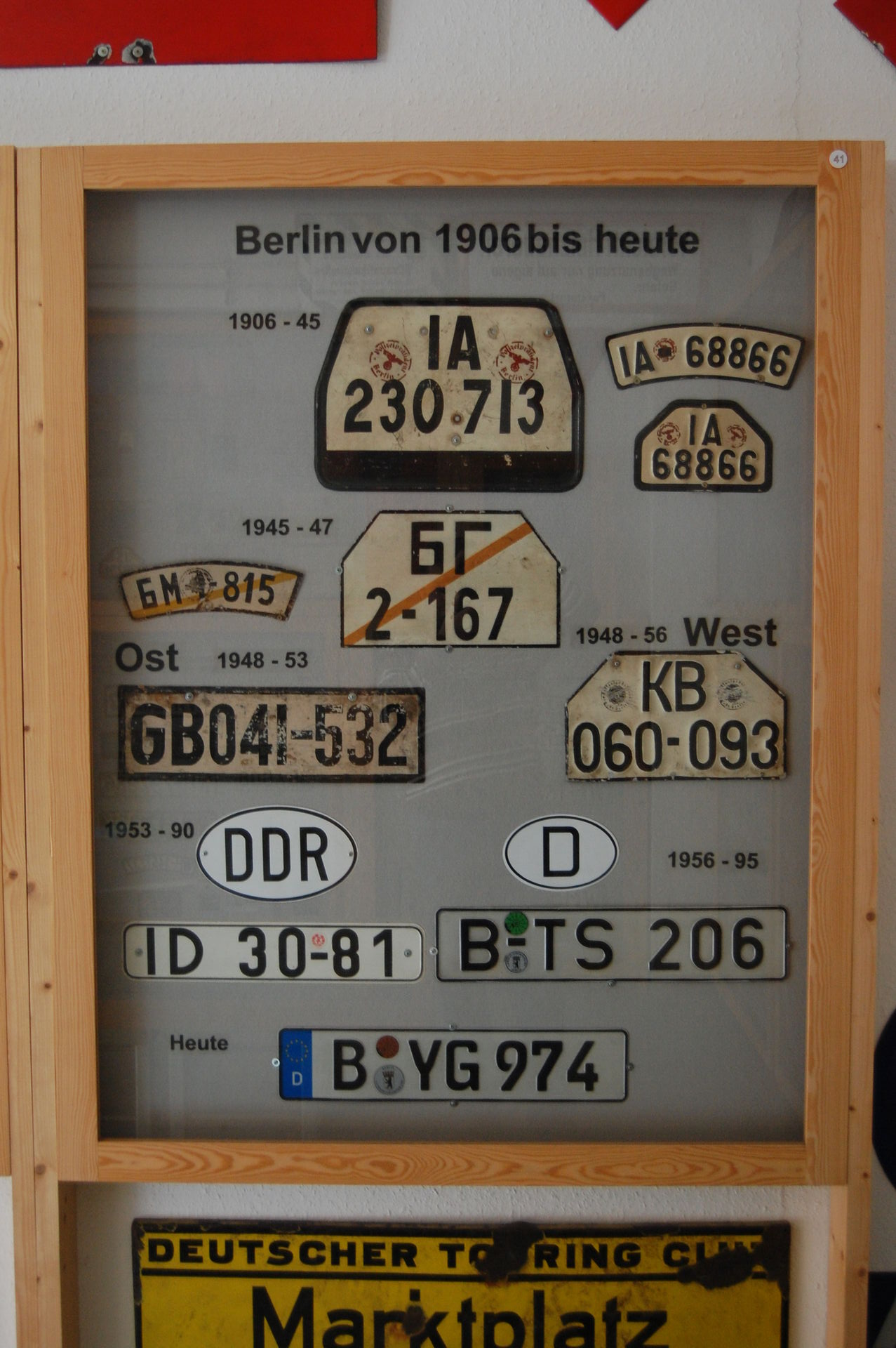 Deutschland und seine Kennzeichen - Nummernschildmuseum